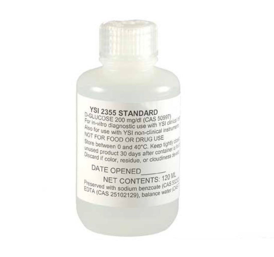 YSI 2355 Glucose Linearity Standard 200mg – Refractometer Shop