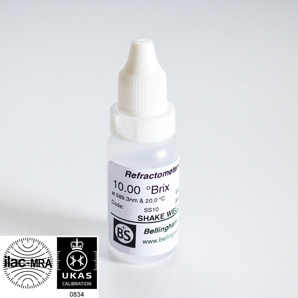 Brix Sucrose Solution for refractometer calibration – Refractometer Shop
