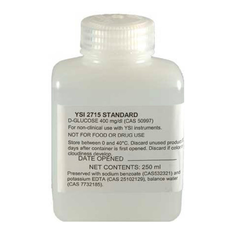 YSI 2715 Glucose Linearity Standard 400 mg/dL – Refractometer Shop