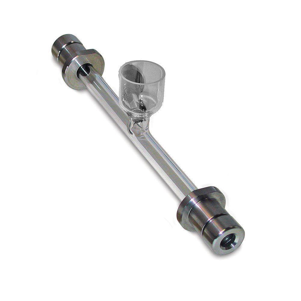 Polarimeter tube, glass, stainless steel or PEEK ends for highly acidi ...