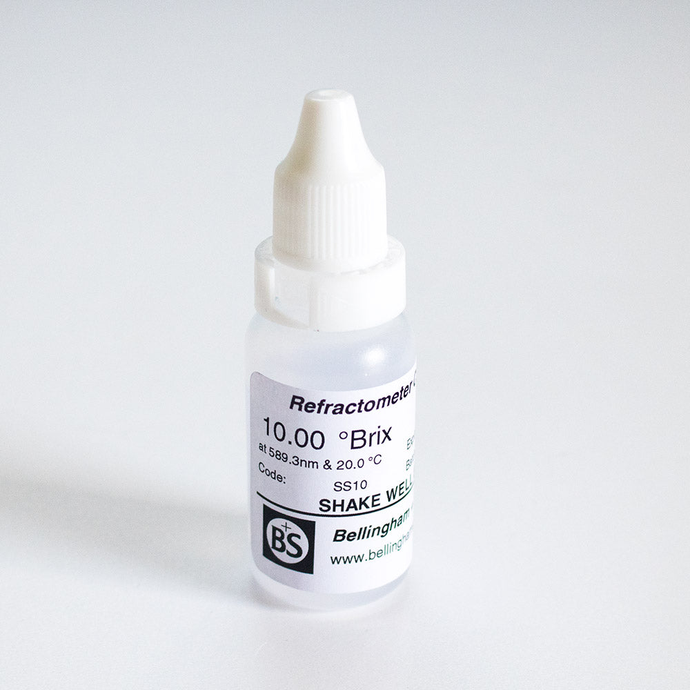 Brix Sucrose Solution for refractometer calibration – Refractometer Shop