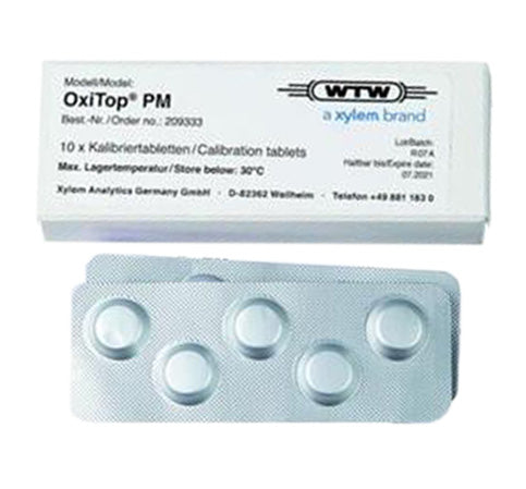 OxiTop® PM – Calibration Tablets for B.O.D. – Refractometer Shop
